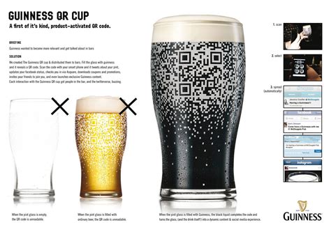 Guinness Qr Code Cup • Ads Of The World™ Part Of The Clio Network