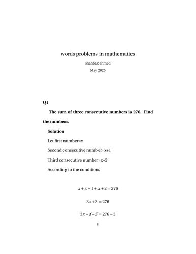 Bridging The Gap Mastering Word Problems From Primary To Secondary Mathematics Teaching