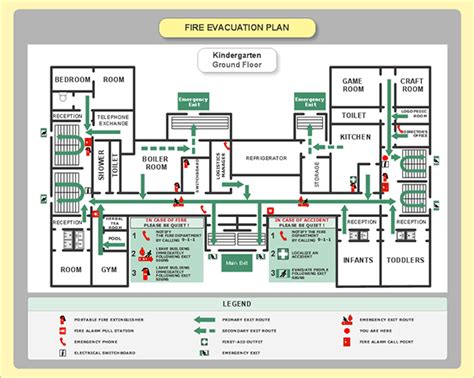 Evacuation Plan Diagram Fire Evacuation Plan For Buildings In Uae