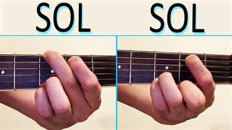 Cuáles Son Las Notas Del Acorde Sol