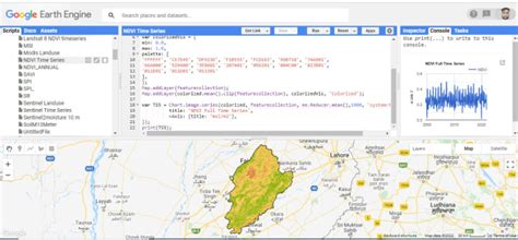 do gee mapping for remote sensing and machine learning tasks by