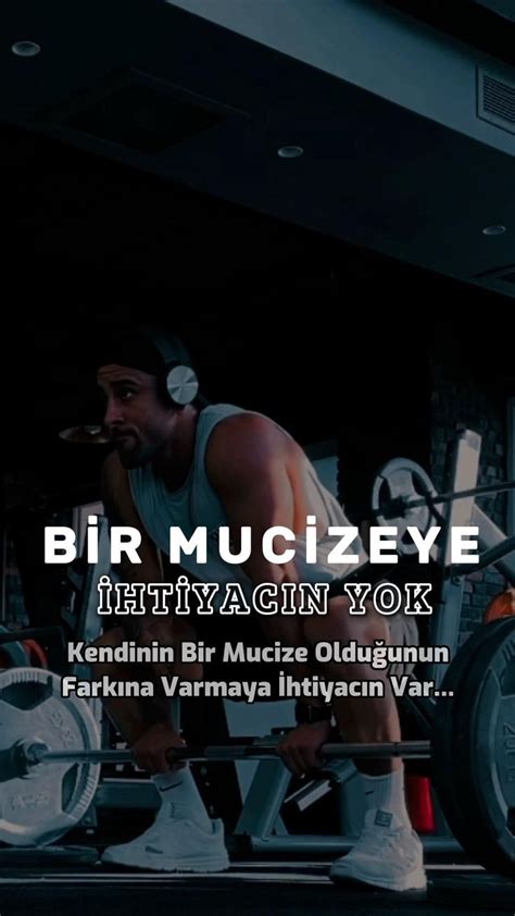 Asıl Mucize Sensin • • Sport Gym Motivation Motivasyon Spor Fyp Antalya Fitness