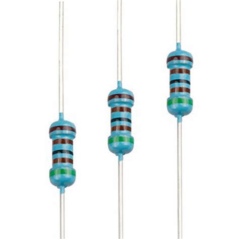 Getuscart Edgelec 100pcs 5 1k Ohm Resistor 1 4w 0 25 Watt ±1