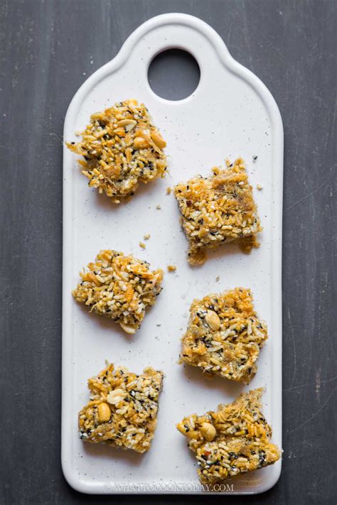 Asian Rice Crackers Recipe