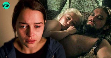 Darling You Are Not Doing Much Emilia Clarke Instantly Regretted Watching Her Infamous Nsfw