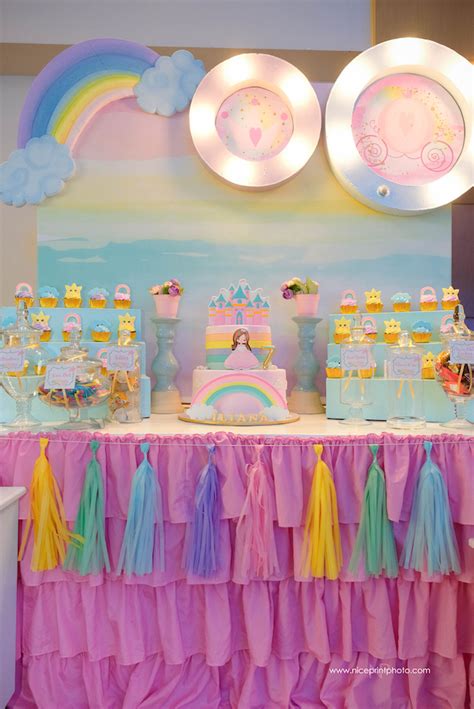 Ilianas Dreamy Princess Themed Party 7th Birthday Party Doll Manila