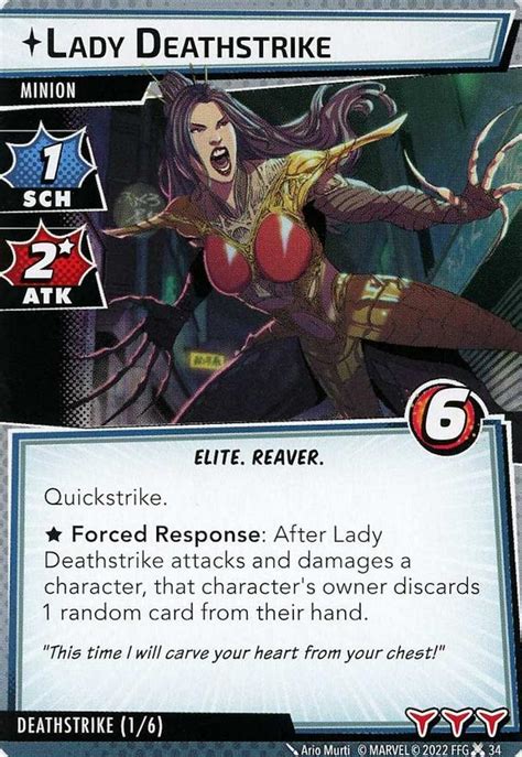 Lady Deathstrike · Marvelcdb
