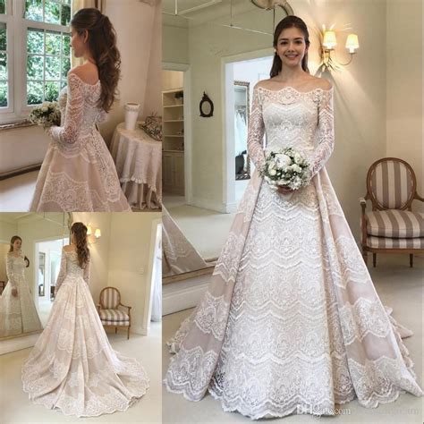Timeless Vintage Winter Wedding Dresses With Sleeves For Elegant Colder