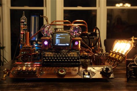 Scratch Steampunk Computer Build Steampunk
