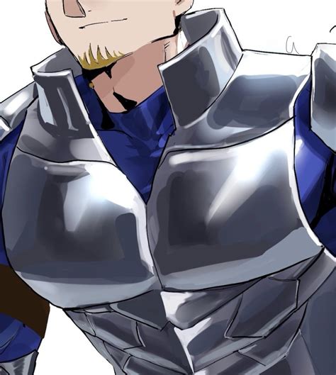 003 Ssq Original Highres 1boy Adams Apple Armor Bara Blue