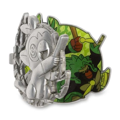 Grookey Thwackey And Rillaboom Evolution Pokémon Pin Pokémon Center Official Site