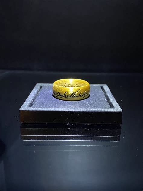 The One Ring Actually Three By Bambino84 Gaming Download Free Stl