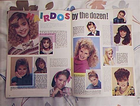 80s Magazine 80s Yearbook Aesthetic 80s Girls Hairstyle 80s Lifestyle