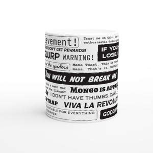 Dungeon Crawler Carl Quotes Mug White 11oz Ceramic Mug Etsy