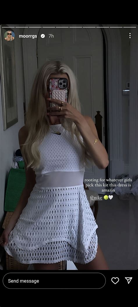 Taylor Fritzs Girlfriend Morgan Riddle Shows Off Her Tennis Attire