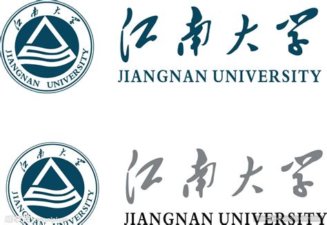 江南大学校徽高清图片 千图网
