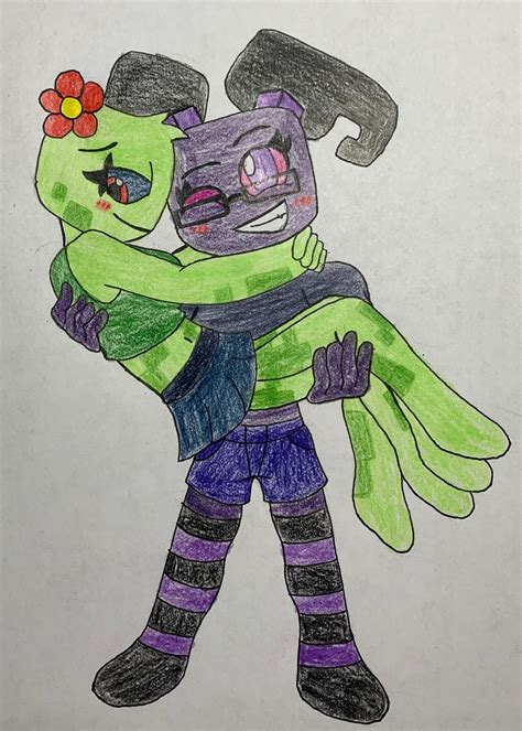 Endergirl X Creeper Gurl By Bigbee17 On Deviantart