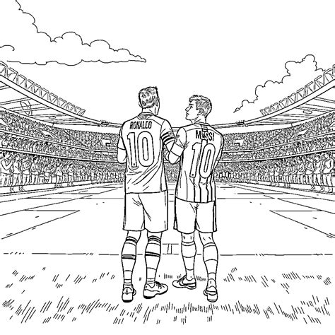 Best Cristiano Ronaldo Coloring Pages Free Printable Pdf