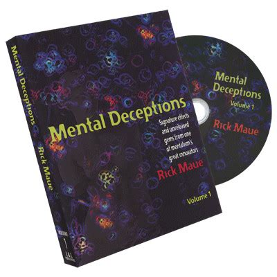 Mental Deceptions Vol 1 By Rick Maue Dvd Zauberboxat