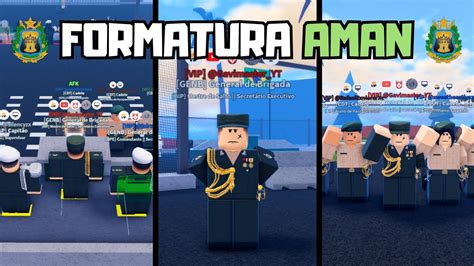 Roblox A 38ª Formatura Da Aman No ExÉrcito Brasileiro Eb Do Tevez