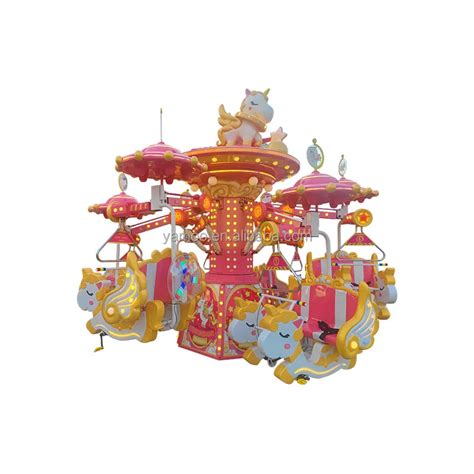 Yamoo Bee Theme Spin Ride Carousel Ride Park Buy Amusement Rides Flying Bee Playground