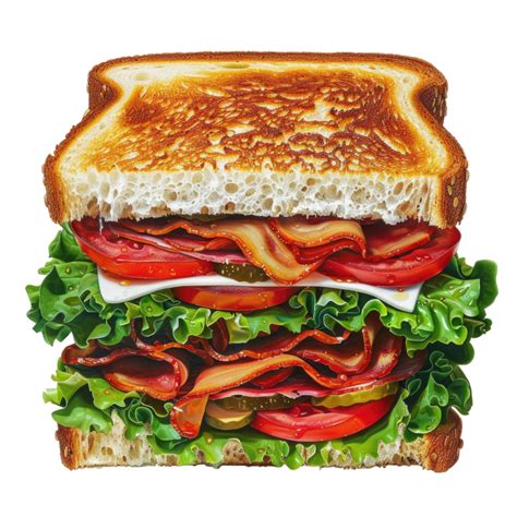 Blt Sandwich Fresh 50890416 Png