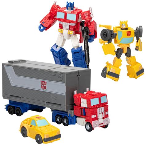 Transformers Legacy Evolution Core Class Optimus Prime And Bumblebee