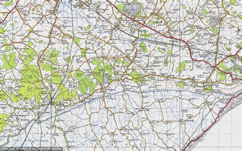 Old Maps Of Bonnington Kent Francis Frith