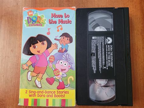 Dora The Explorer Move To The Music Vhs Opening To Dora The Explorer