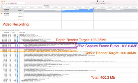 Avpro Movie Capture Memory Usage · Issue 129 · Renderheadsunityplugin Avpromoviecapture · Github