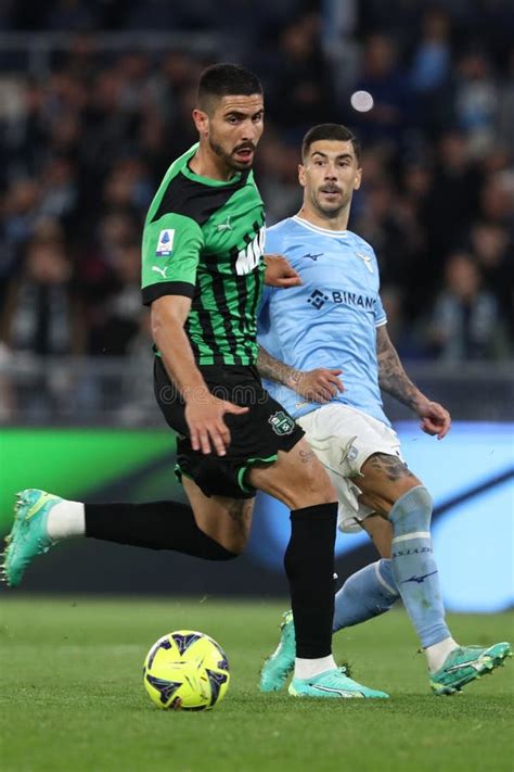 Football Serie A 2022 2023 Soccer Match Ss Lazio Vs Sassuolo At
