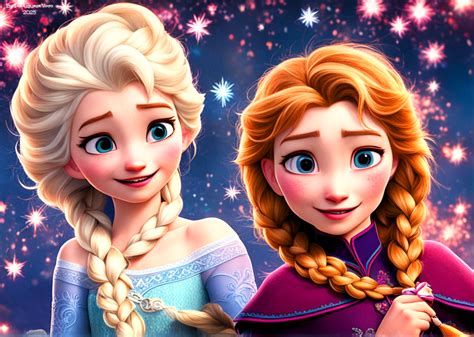 Anna And Elsa By Portuguesevovo On Deviantart Anna And Elsa By Portuguesevovo On Deviantart