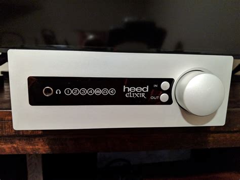 Heed Elixir Integrated Amplifier For Sale Us Audio Mart