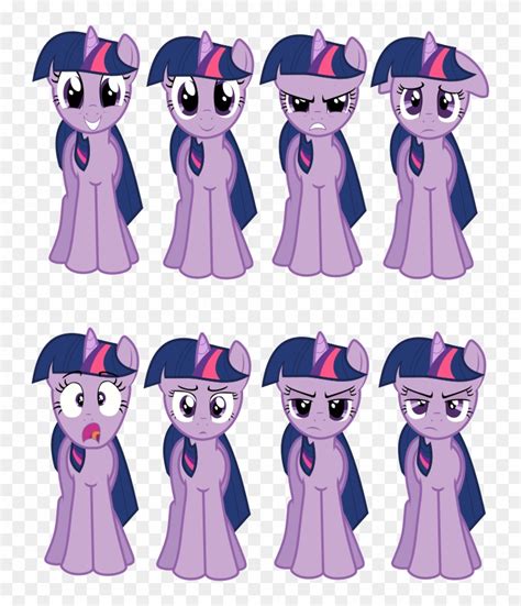 Twilight Sparkle Face Vector