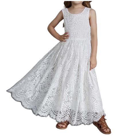 Cnuiaeg Girls Solid Color Casual Dresssleeveless And Irregular Hem