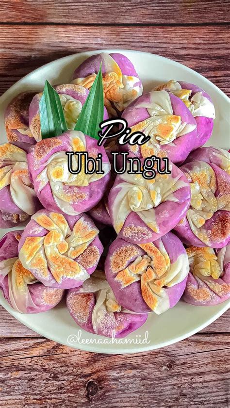 Resep Pia Ubi Ungu Dari Leenaa Hamiid