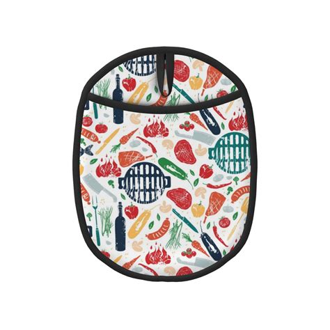 Barbecue Pot Holders For Kitchen Heat Resistant Oven Mitts Hot Pads