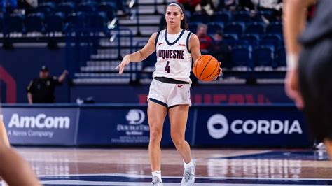 Mcconnell Named To 2025 Becky Hammon Mid Major Player Of The Year Watchlist Duquesne