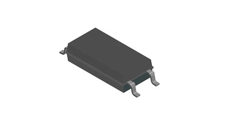 Vishay Vol618a 3t Phototransistor Output Optocoupler Surface Mount 4 Pin Lsop Rs