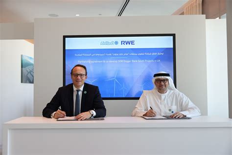 Masdar Joins Forces With Rwe In £11 Billion Investment To Co Develop Massive 3gw Offshore Wind