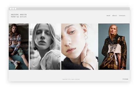 How To Make A Professional Makeup Artist Portfolio Template