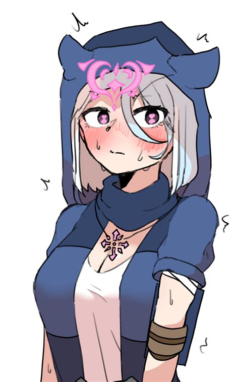 Rule 34 1girls Artist Request Bedwars Easy Gg Blush Cleavage