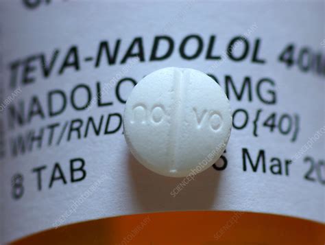 Nadolol 40 Mg Tablets Stock Image C017 4847 Science Photo Library