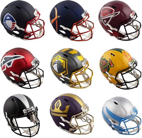 Types Of American Football Helmets