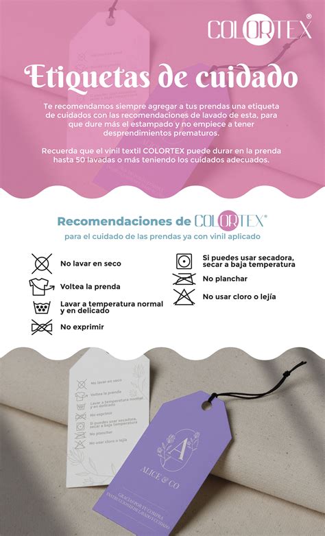 Crea Etiquetas De Cuidado Etiquetas Personalizadas Para Ropa