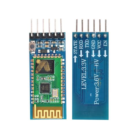 Hc 05 Master Slave 6pin Anti Reverse Integrated Bluetooth Compatible Serial Pass Through Module