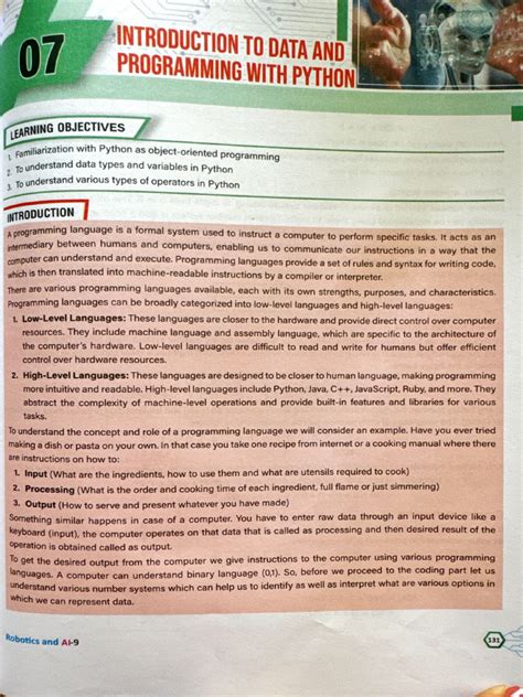 Class 9 Chapter 7 Python Programming Pdf