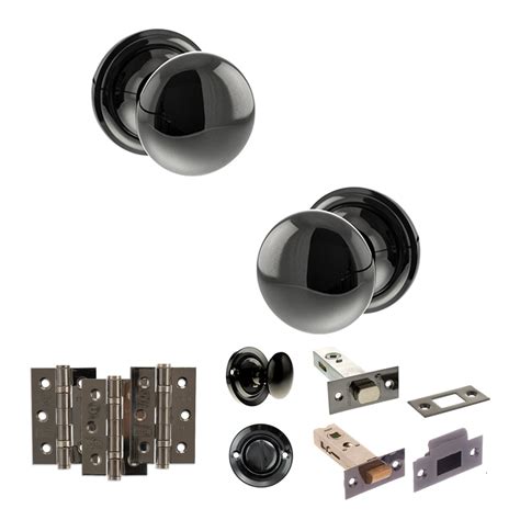 Old English Harrogate Door Knob Pack Bathroom Set 3 Deadbolt 3 F