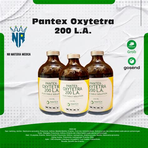 Jual Oxytetra La 100 Ml Injeksi Pantex Oxytetra La 100 Ml Oxy L