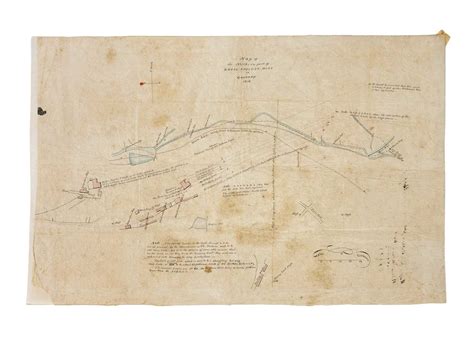 Lot 109 Map Of The Northern Part Of Wheal Fortune